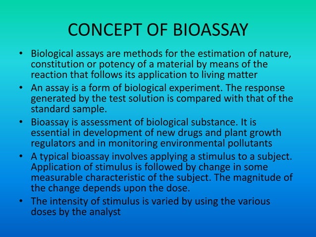 Bioassay for plant growth regulators | PDF