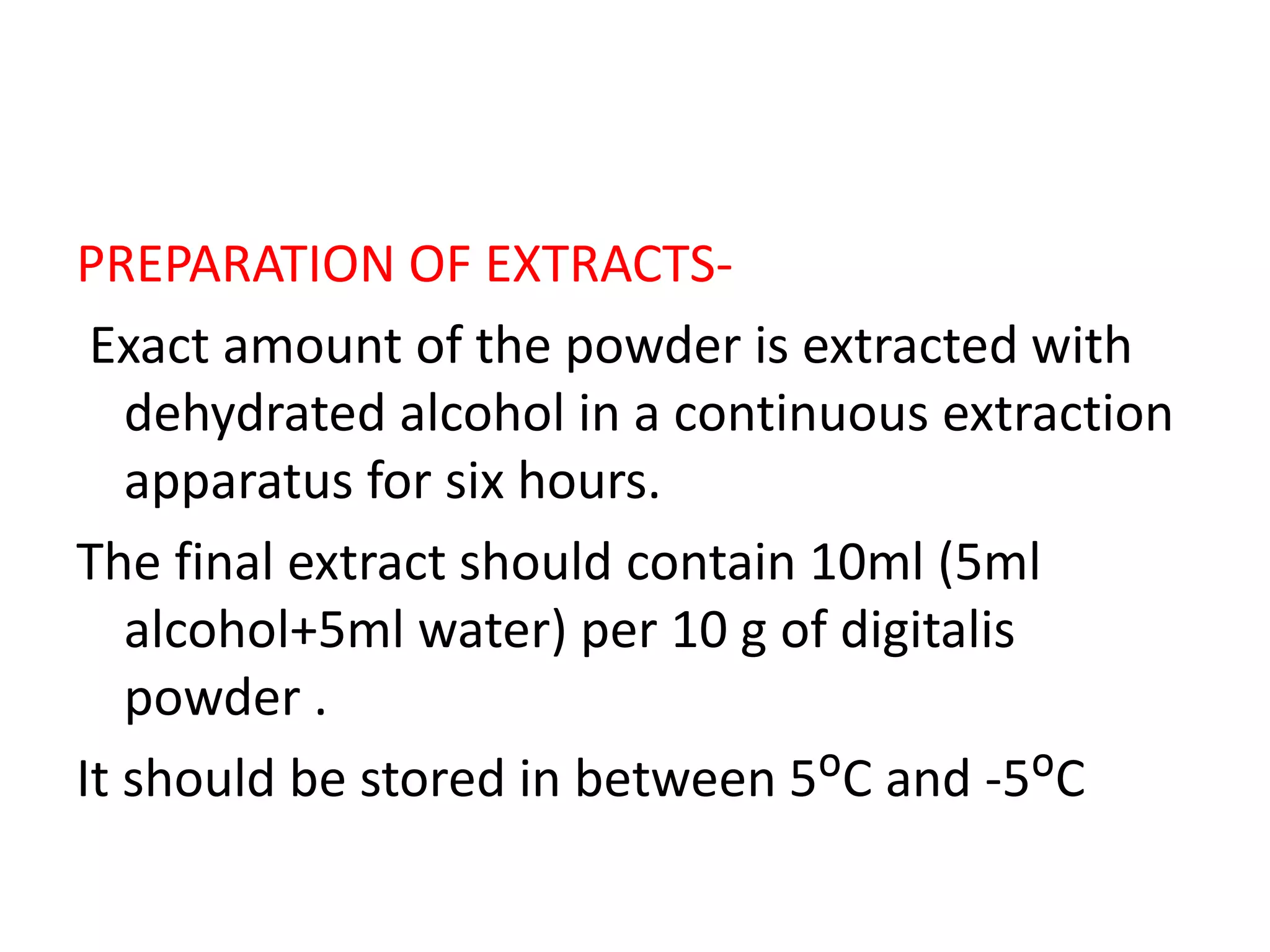Bioassay of digitalis | PPTX