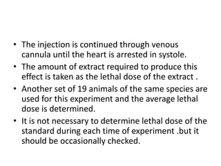 Bioassay of digitalis | PPTX | Chemistry | Science
