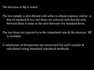 Bioassay of Digitalis, d-tubocurarine , Oxytocin | PPTX