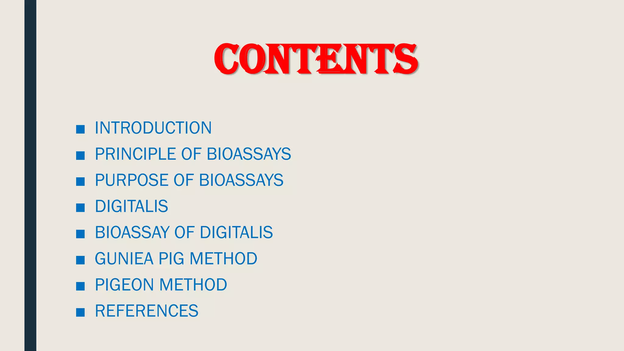 Bio-assay of Digitalis ( digitoxin) | PDF
