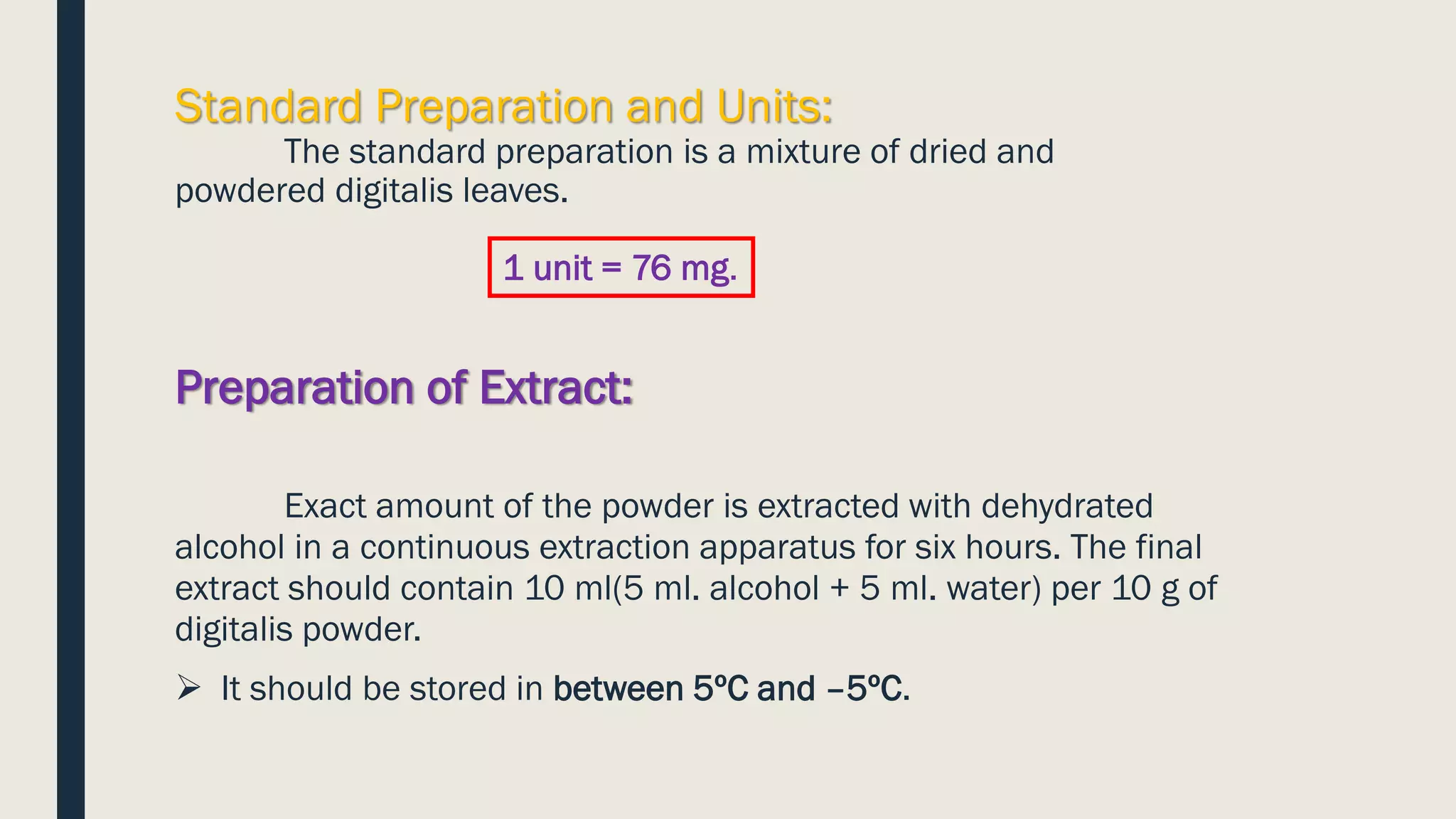 Bio-assay of Digitalis ( digitoxin) | PDF