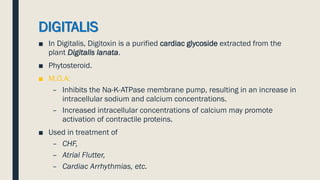 Bio-assay of Digitalis ( digitoxin) | PDF