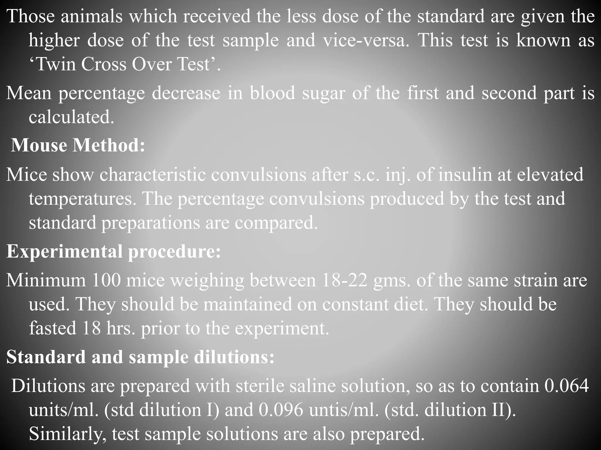 Bioassay of insulin & Bioassay of Vasopressin | PPTX