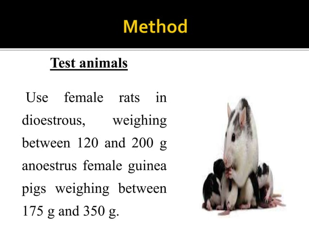 Bioassay Of Oxytocin