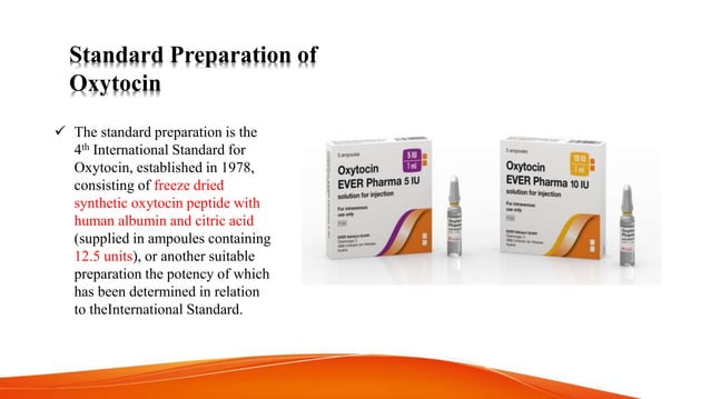 Bioassay Of Oxytocin Ppt