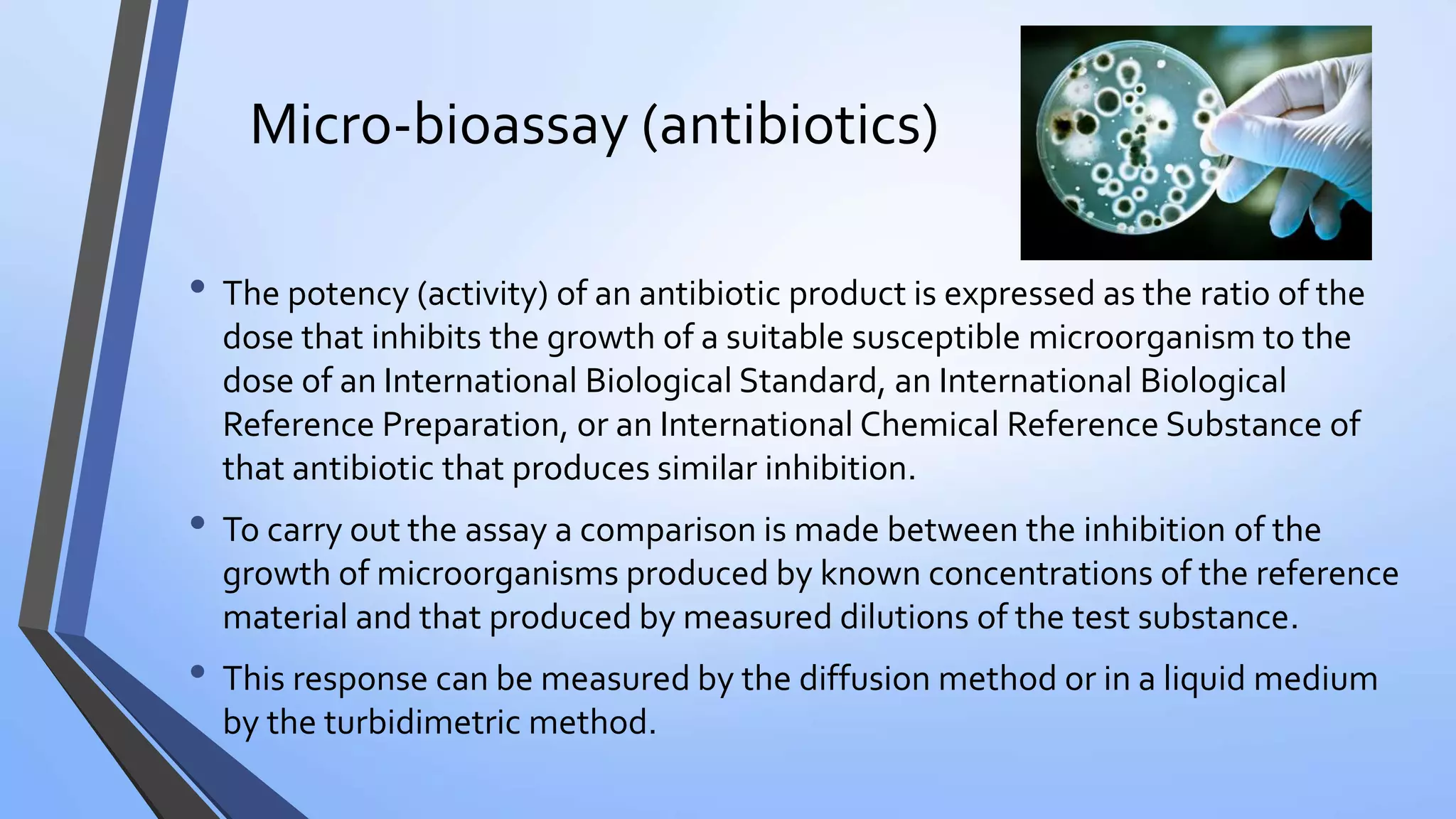 Bioassay techniques | PPTX