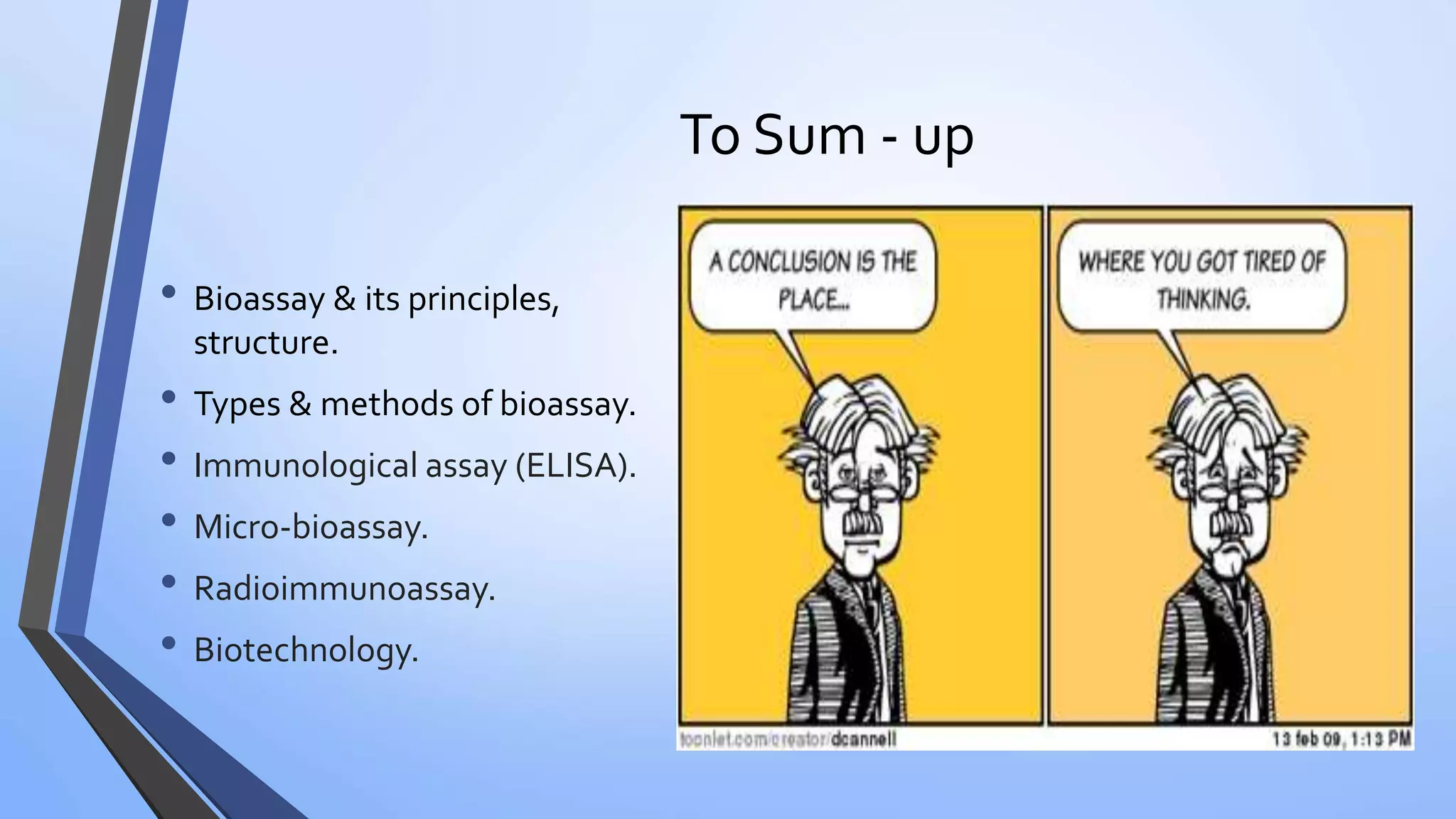 Bioassay techniques | PPTX