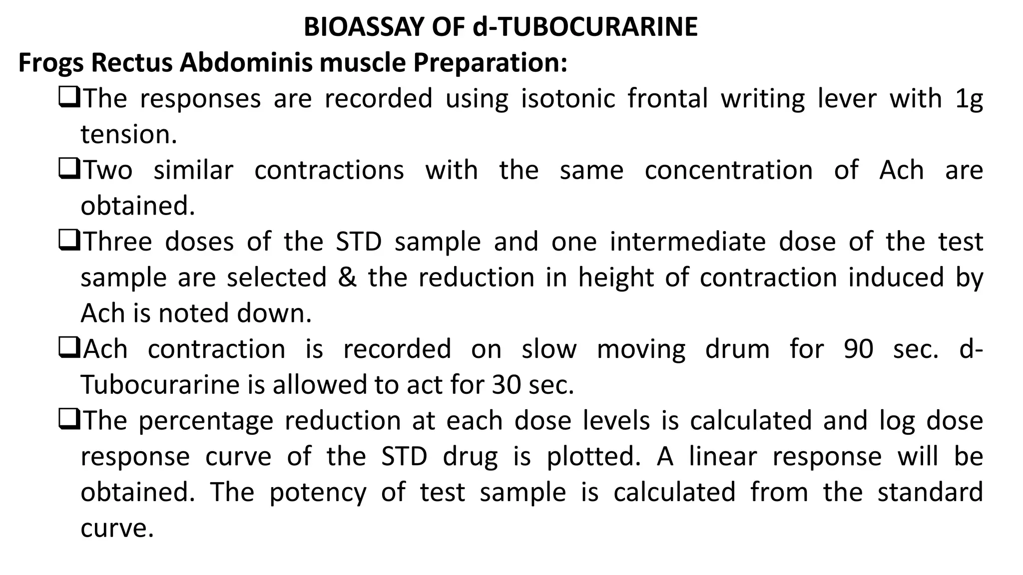 Bioassay vasopressin digitalis ACTH | PDF