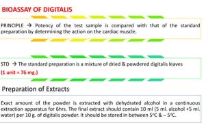 Bioassay vasopressin digitalis ACTH | PDF