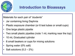 BioassaywithDaphnia.ppt