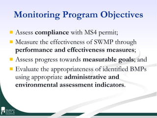 Bioassessment Approach to MS4 Evaluation and Assessment | PPT