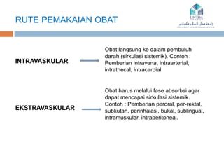 Bioavailabilitas dan Bioekivalensi | PPTX
