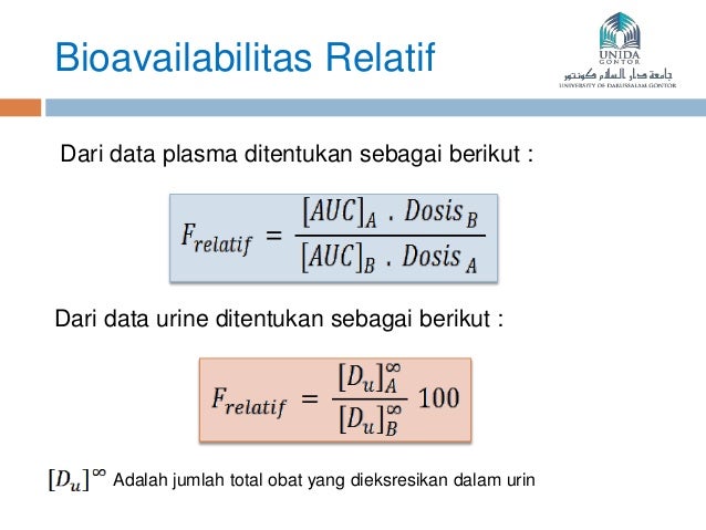Bioavailabilitas dan Bioekivalensi