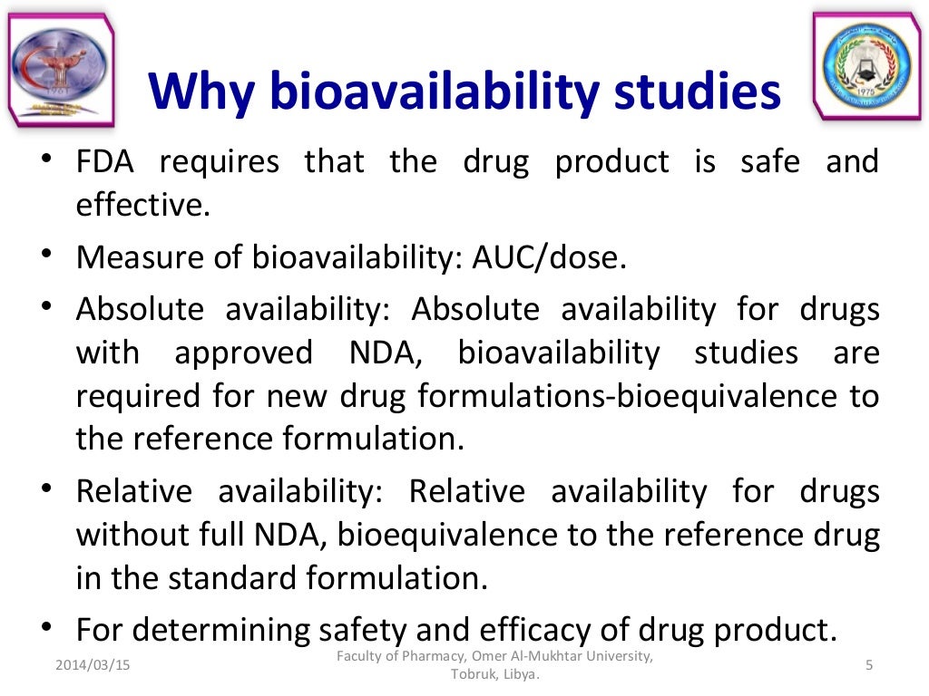 Bioavailability
