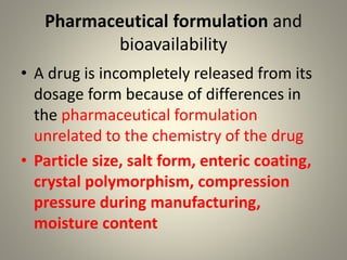 Bioavailability | PPT