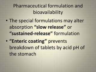 Bioavailability | PPT