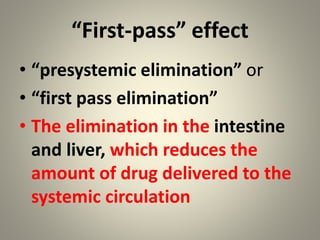 Bioavailability | PPT