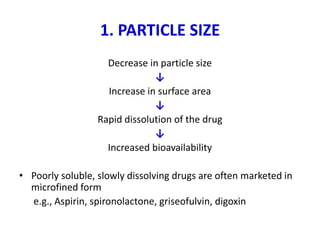 Bioavailability | PPTX