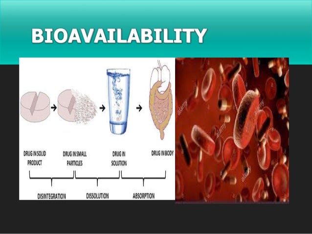 Bioavailability and bioeqivalance testing
