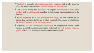 Bioavailability and Bioequivalence -2- Types, Methods, Protocol.pptx