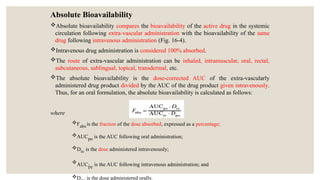 Bioavailability and Bioequivalence -2- Types, Methods, Protocol.pptx