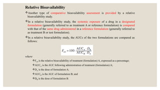 Bioavailability and Bioequivalence -2- Types, Methods, Protocol.pptx