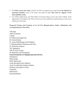 Bioavailability and bioequivalence | PDF | Pharmaceutical Industry ...