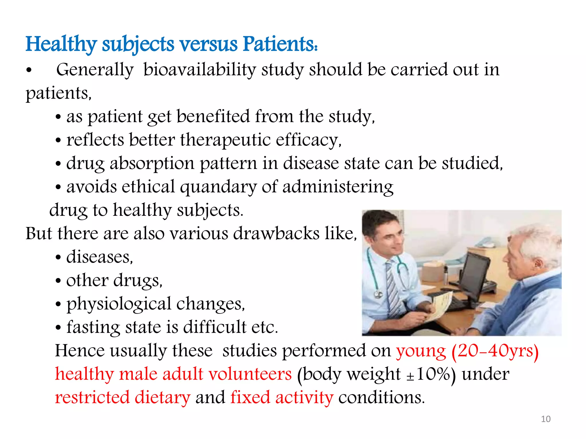Bioavailability and bioequivalence | PPTX