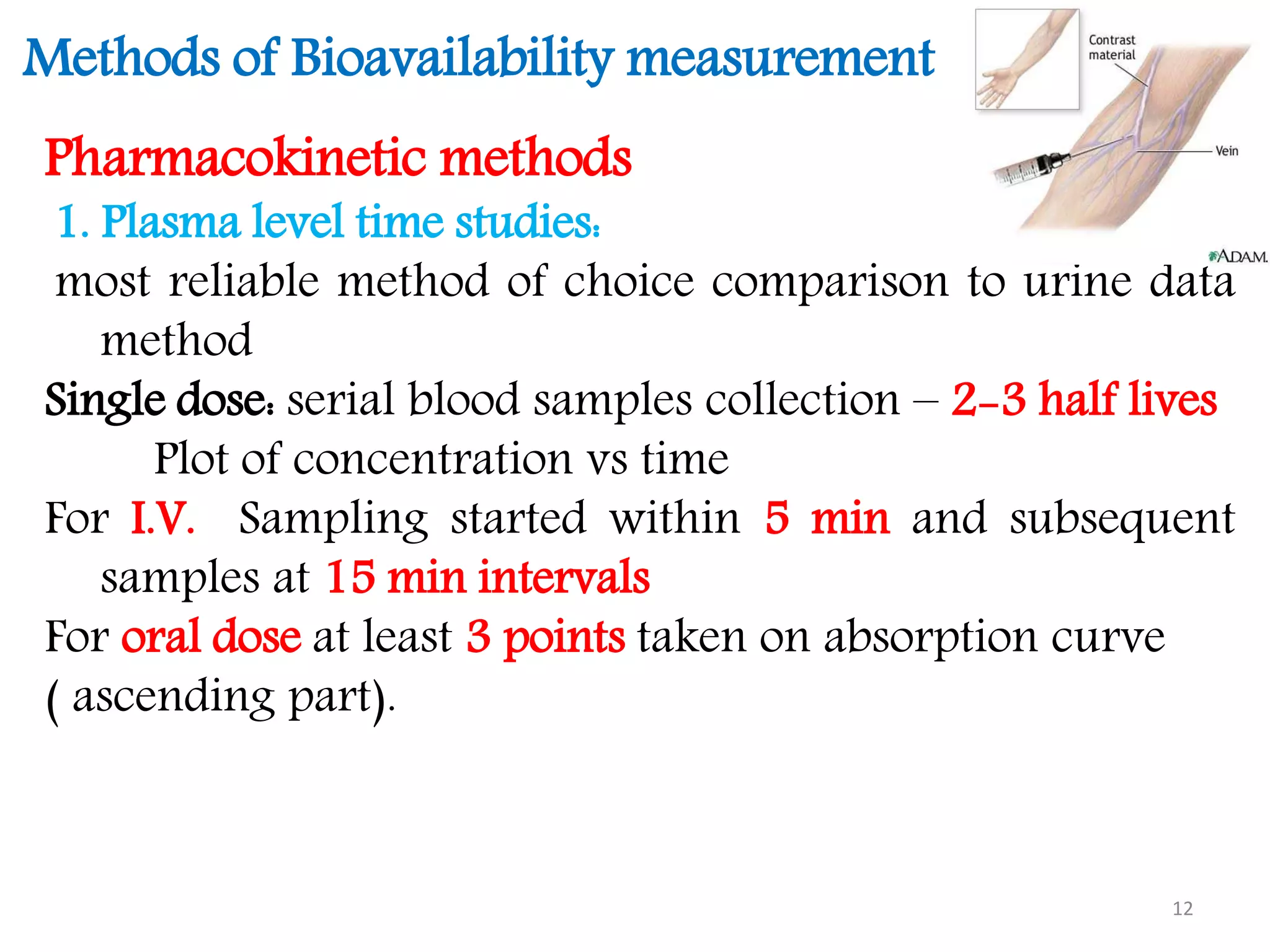 Bioavailability and bioequivalence | PPTX
