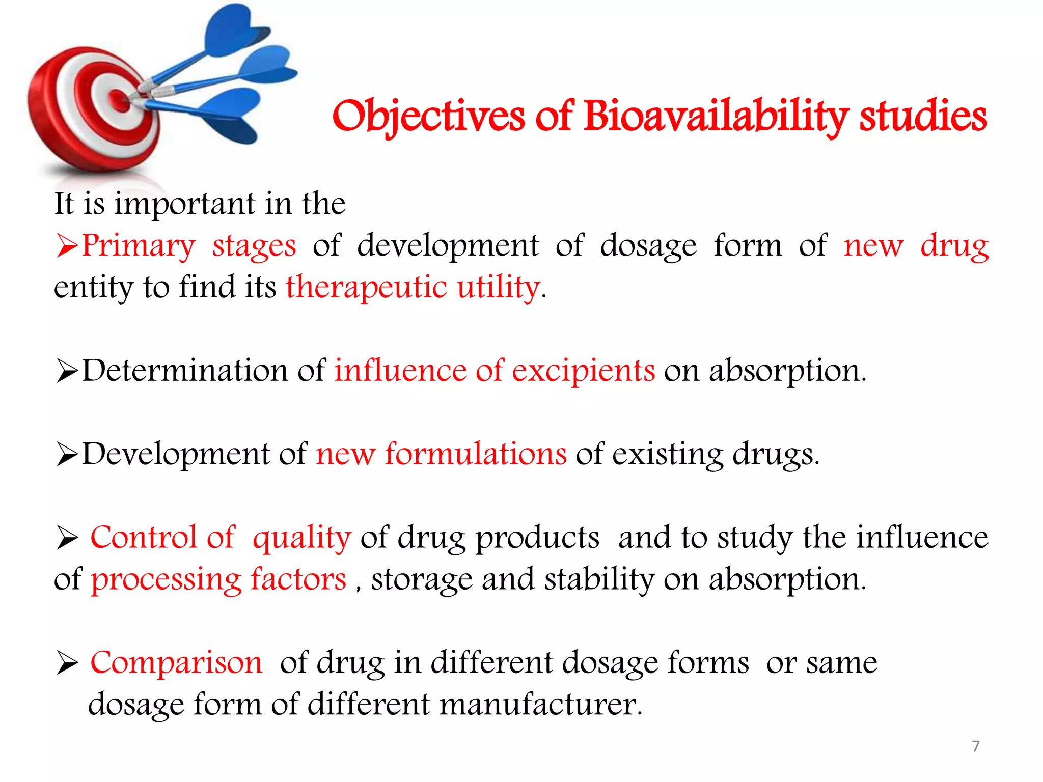 Bioavailability and bioequivalence | PPTX