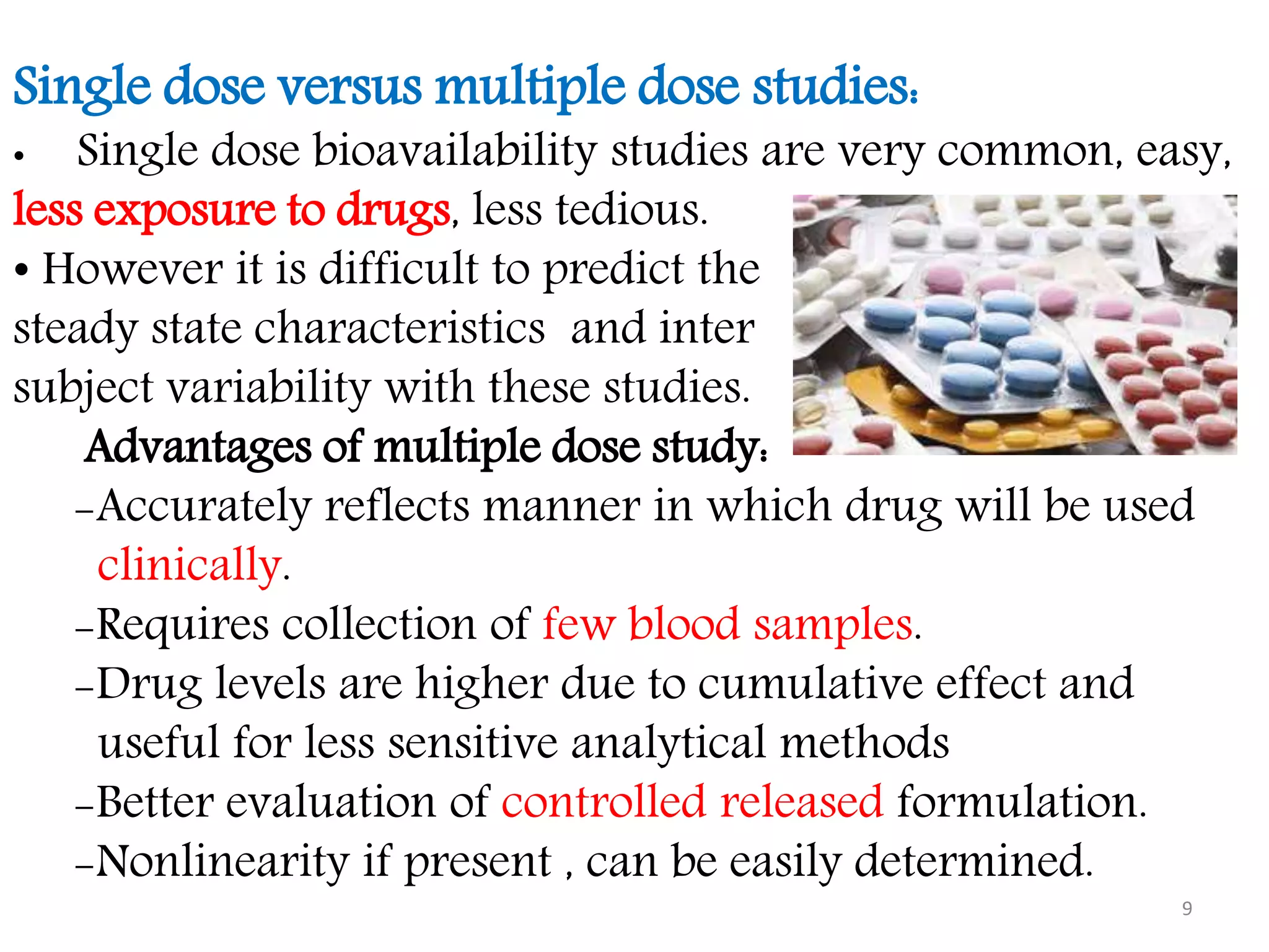 Bioavailability and bioequivalence | PPTX