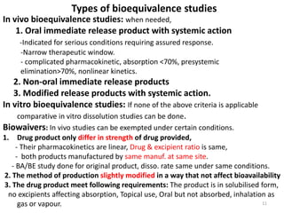 Bioavailability_and_Bioequivalence method | PPTX