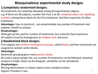 Bioavailability_and_Bioequivalence method | PPTX