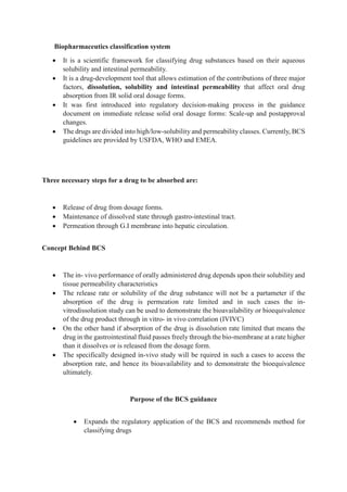 Bioavailability and bioequivalence of Drug Product.docx ...