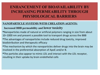 Bioavailability and methods of enhancing bioavailability | PPT