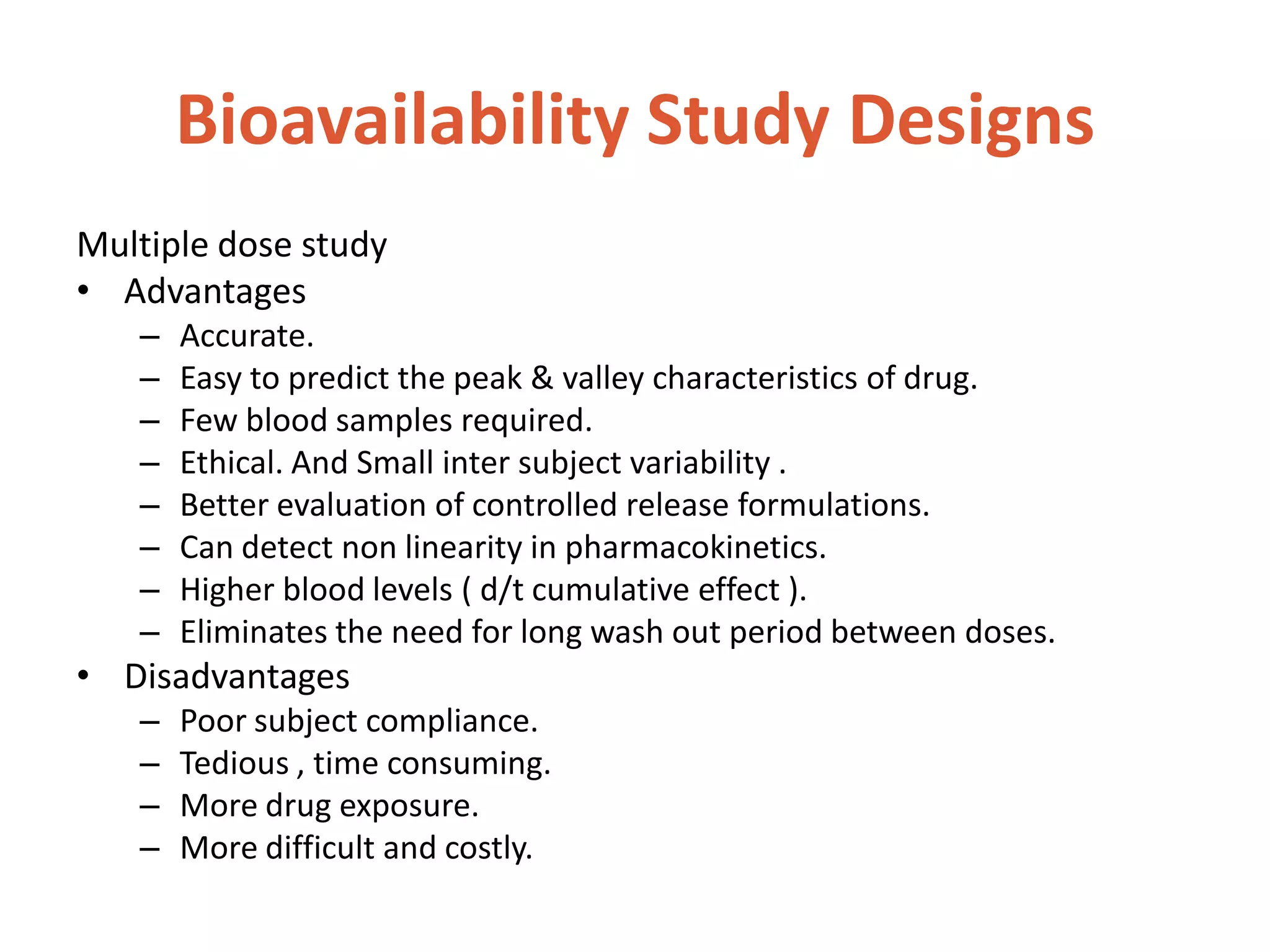 Bioavailability & Bioequivalance | PDF