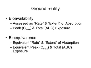 Bioavailability & Bioequivalence.ppt