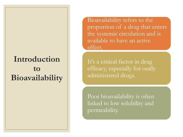 Bioavailability Enhancement By Enhancing Solubility Pptx Free Download