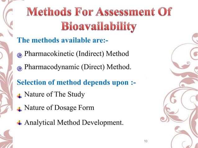 Bioavailability | PDF