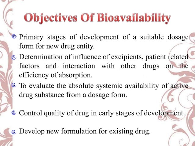 Bioavailability | PDF