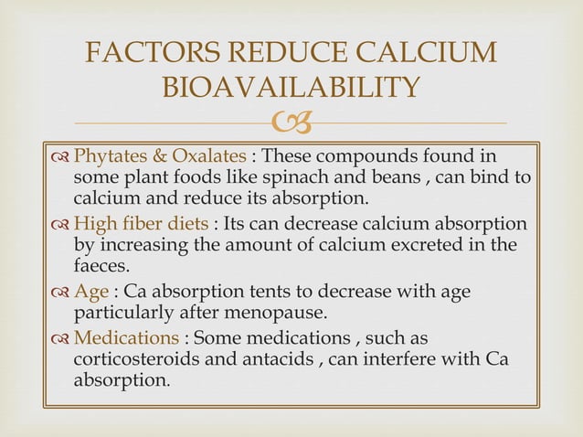 BIOAVAILABILITY OF CALCIUM.pptx