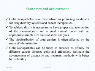 Bioavailability of Gold nanoparticles.pptx