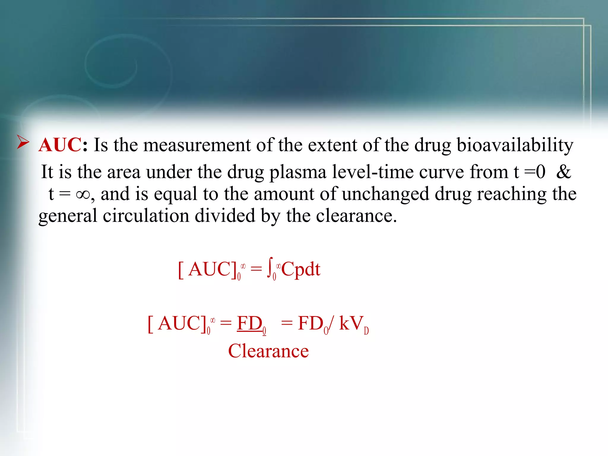 Bioavailability ppt | PPT
