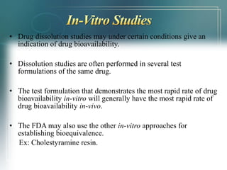 Bioavailability ppt | PPT