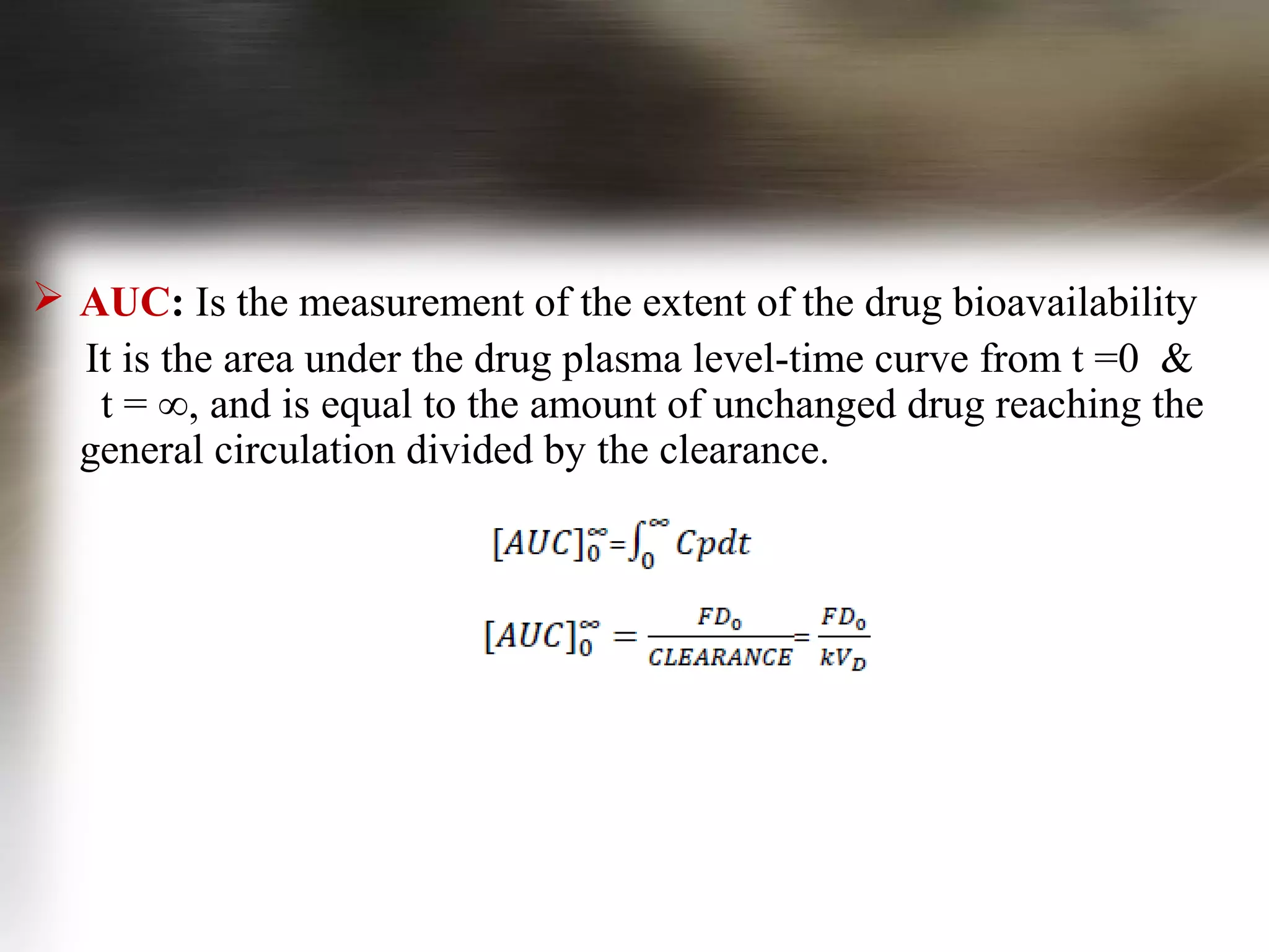 Methods of Assessing Bioavailability | PPT