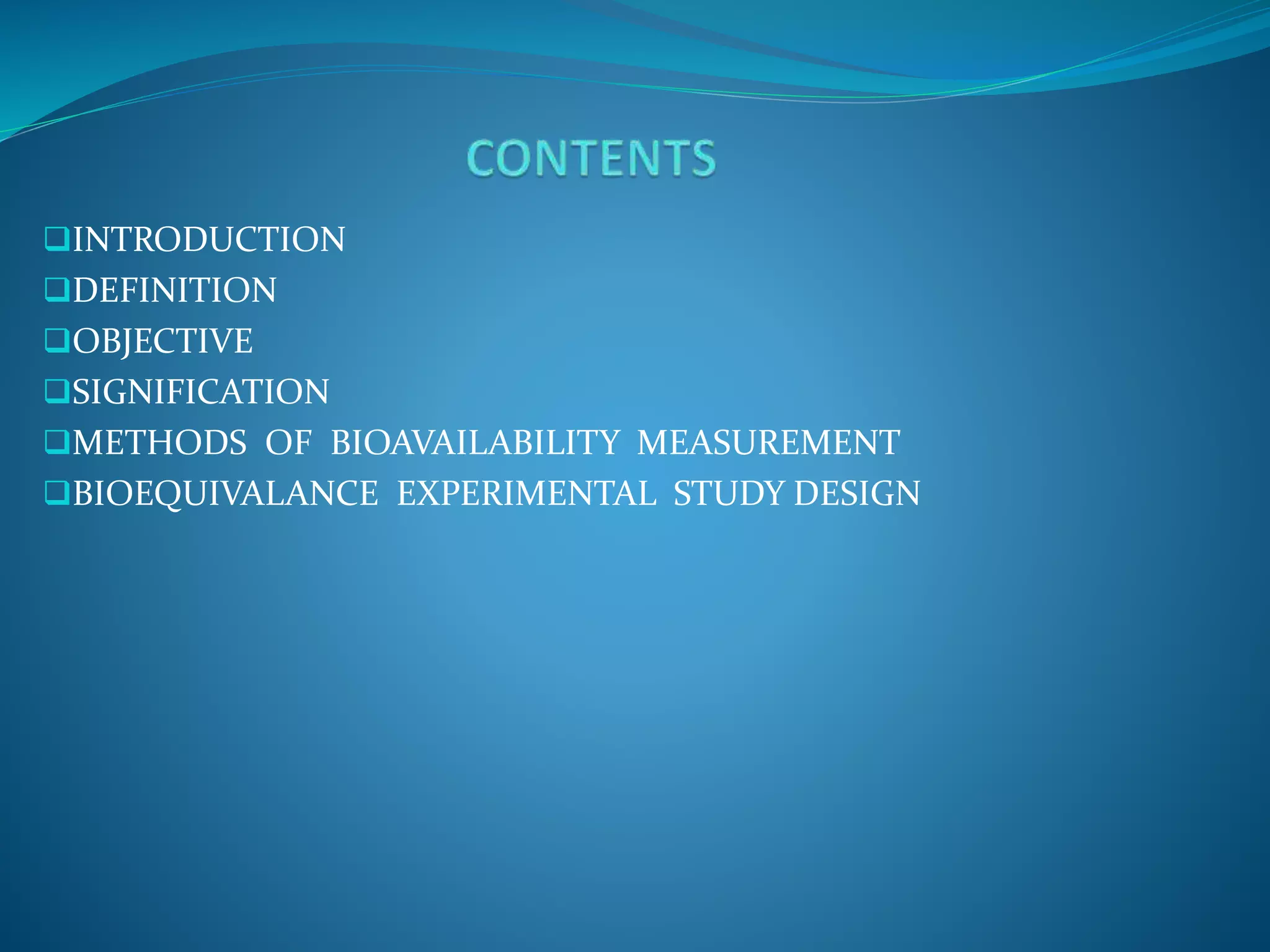 Bioavailability ppt | PPTX