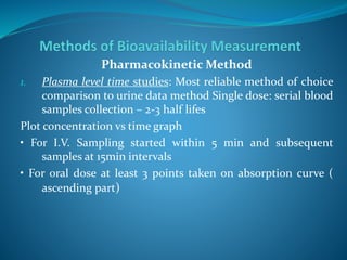 Bioavailability ppt | PPTX