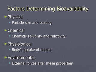 Bioavailability Presentation 5 20 | PPT