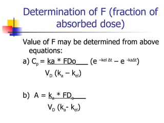 Bioavailability studies ii | PPT